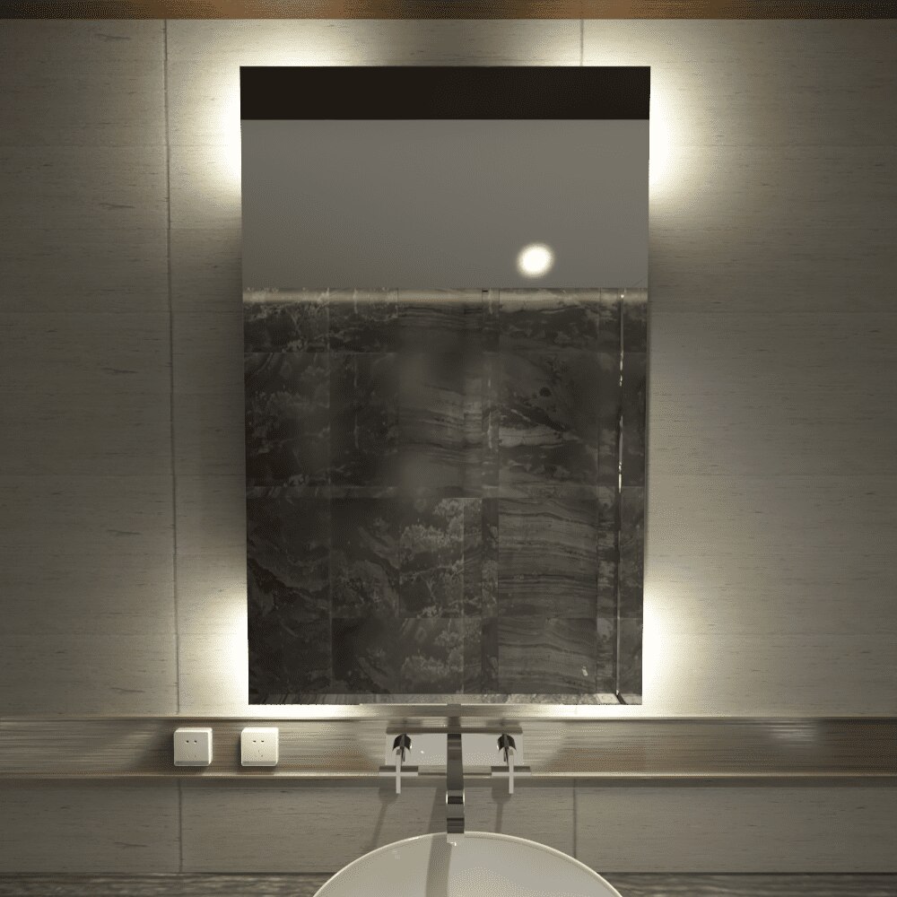 Oglinda LED, verticala, 60x80 cm, Reflect Ambient Model 4, cu lumina ...