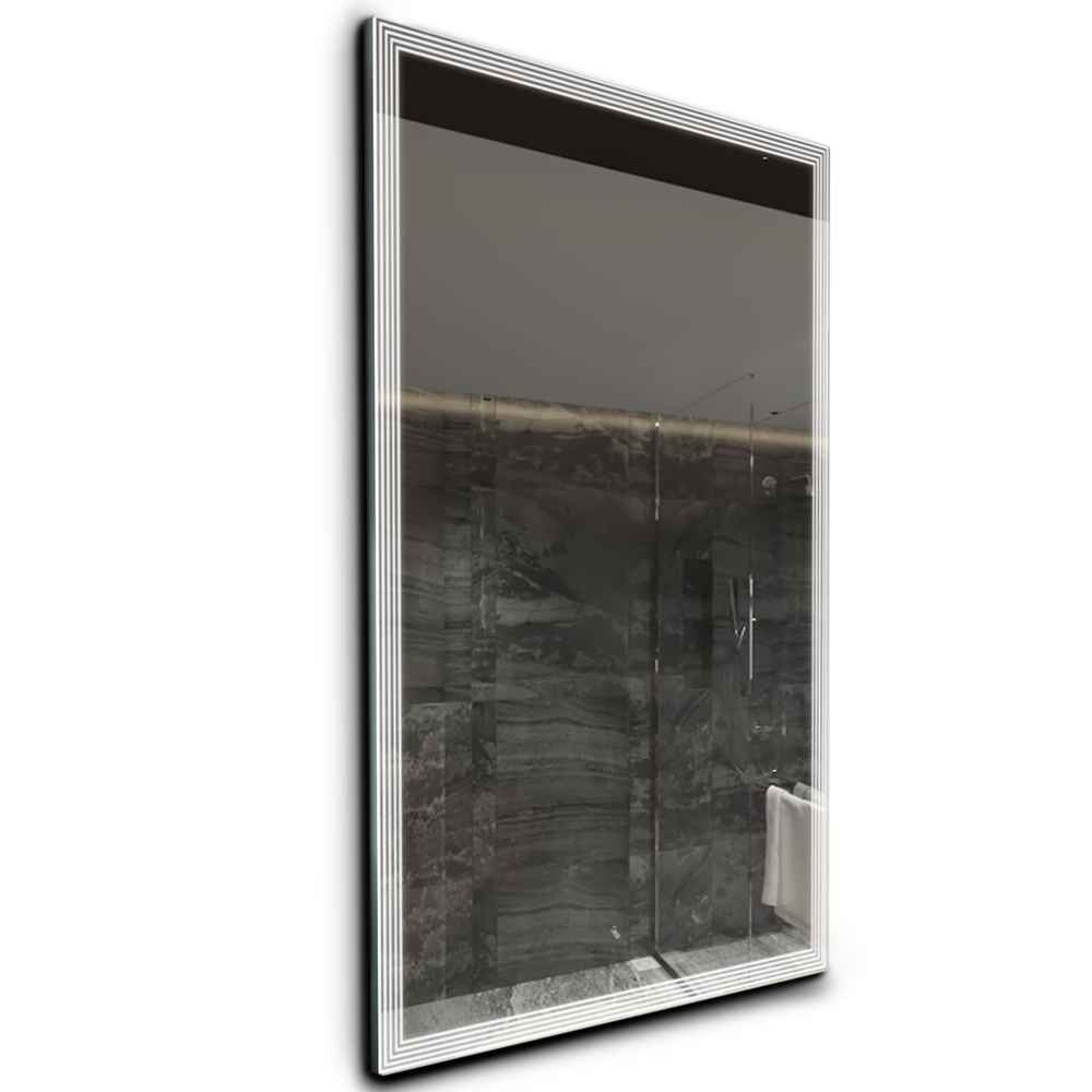 Oglinda LED, verticala, 90x50 cm, Reflect Edge Model 1, cu lumina LED ...