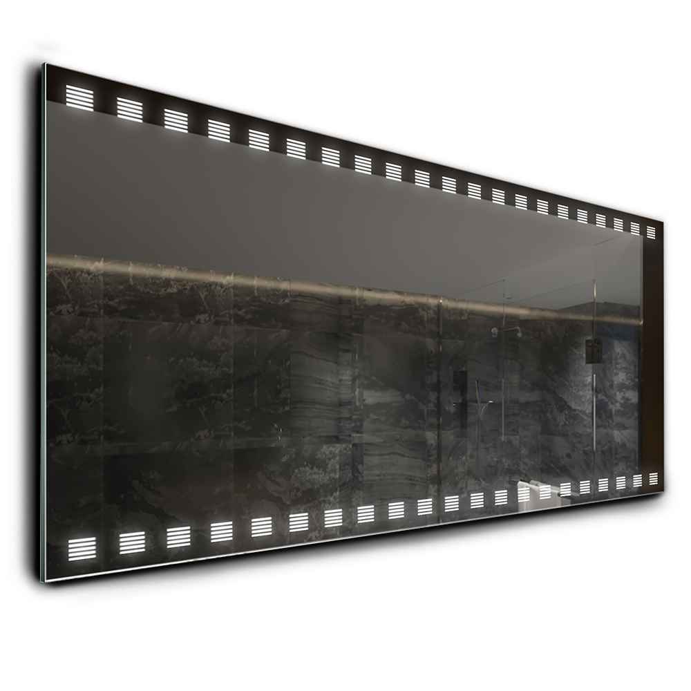 Oglinda LED, orizontala, 80x100 cm, Reflect Minimal Model 6, cu lumina ...