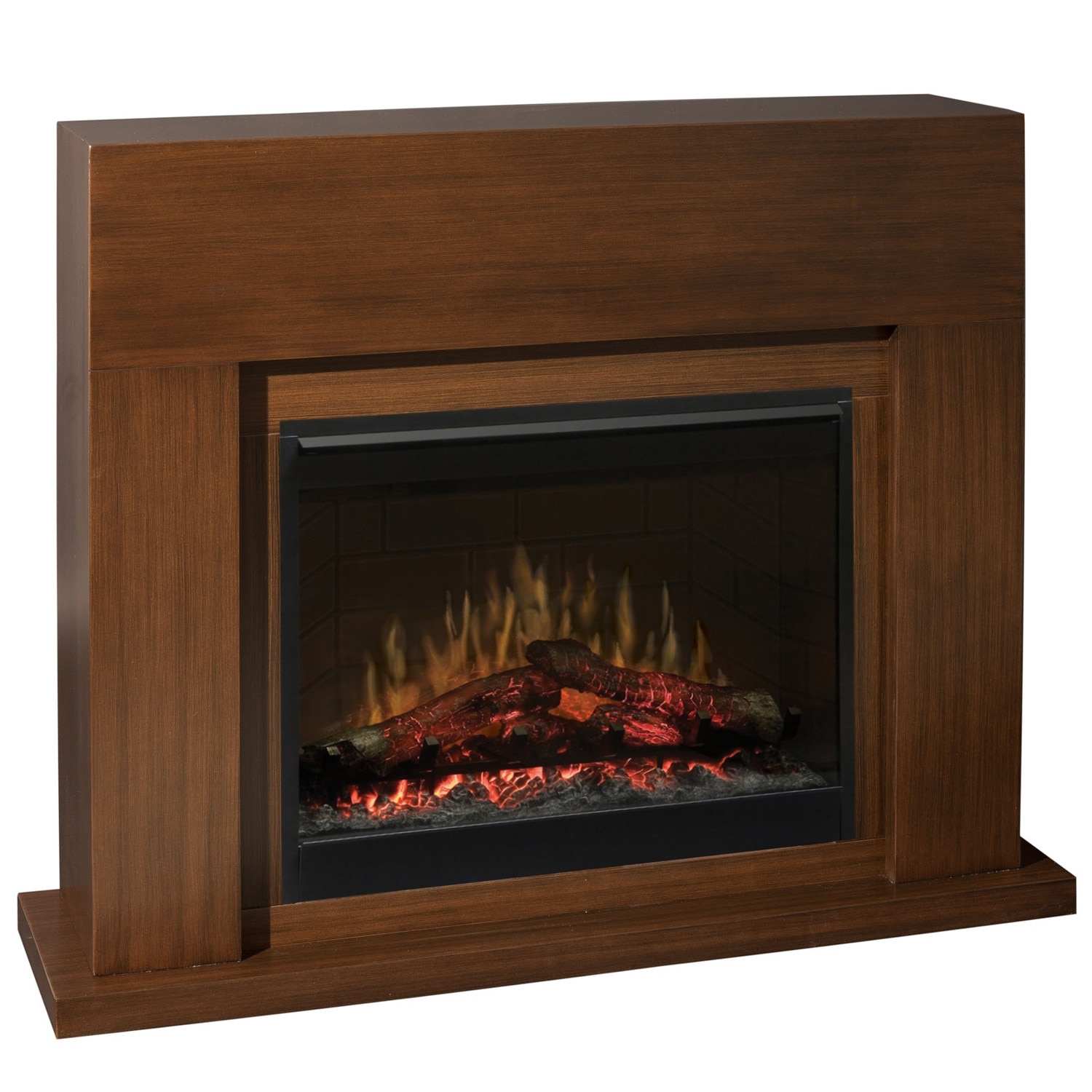 Semineu New Cubus Nuc Mediu - cu focar electric 3D Dimplex Optiflame ...