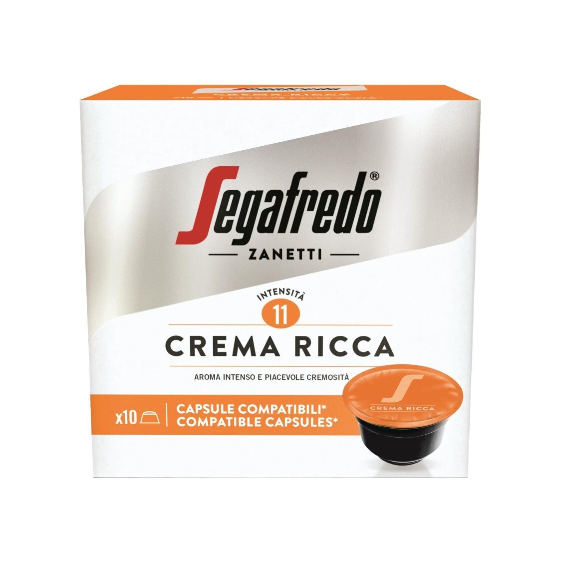 Set 10xCapsule de cafea, Segafredo, Crema Ricca - eMAG.ro