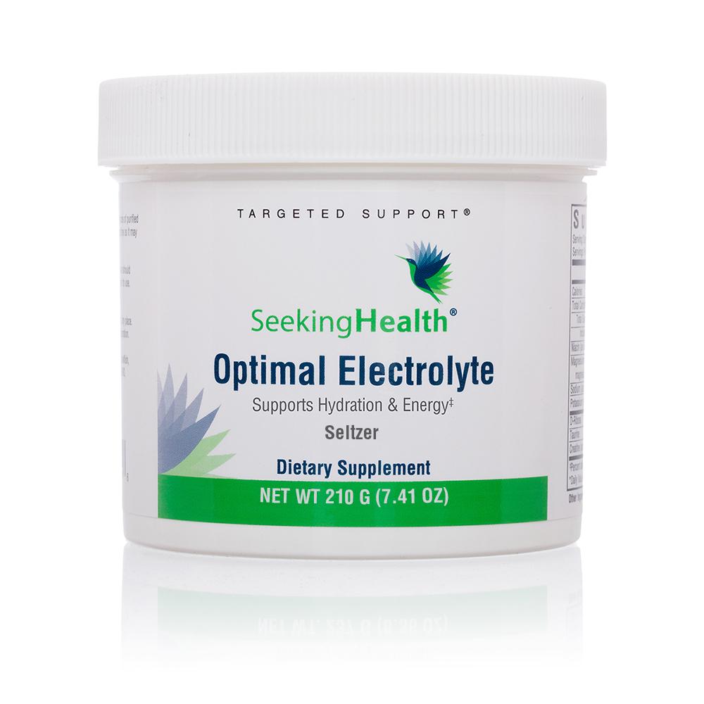 Pulbere optima de electroliti Seltzer, SEEKING HEALTH, 210g - eMAG.ro