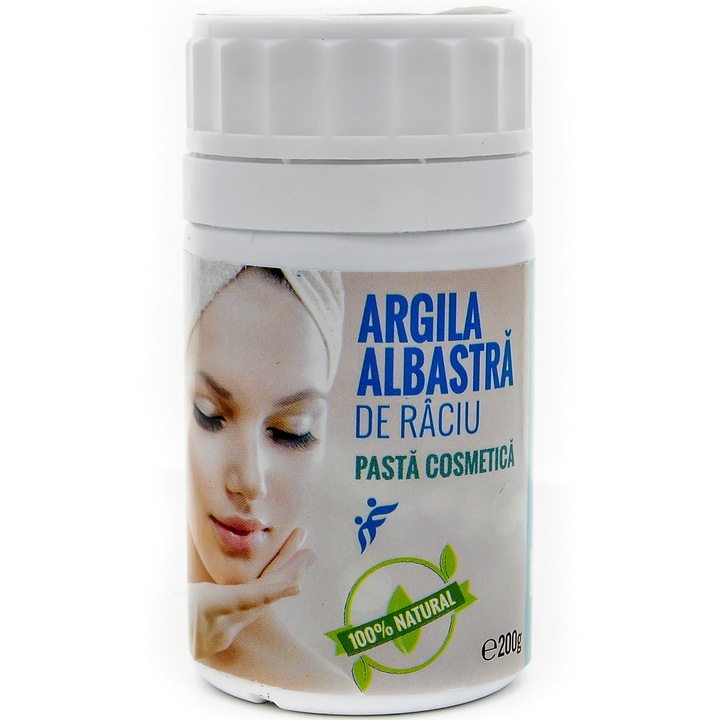 Pasta cosmetica Argila albastra de Raciu, 200g, Romcos - eMAG.ro