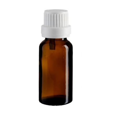 Recipient cosmetic din sticla groasa cu mecanism tip picurator si capac ...