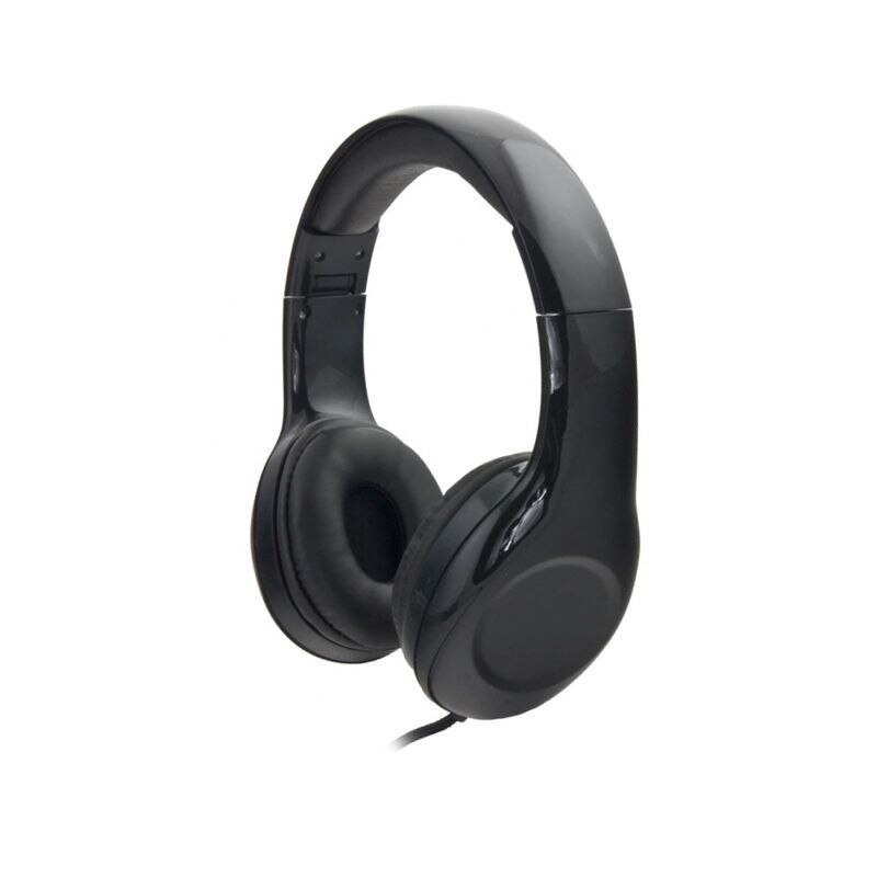 Casti audio on-ear Kruger cu fir, Hi-Fi, Extra Bass, Jack 3.5 aurit ...