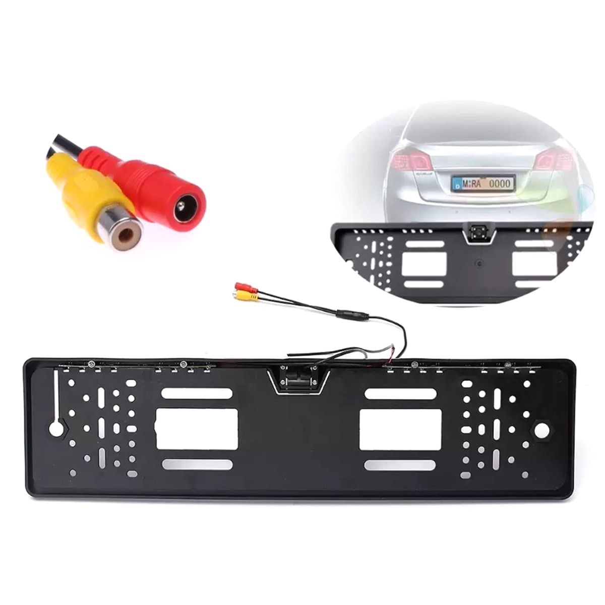 Suport numar inmatriculare cu Camera Video Marsarier, cu functie LED IR ...