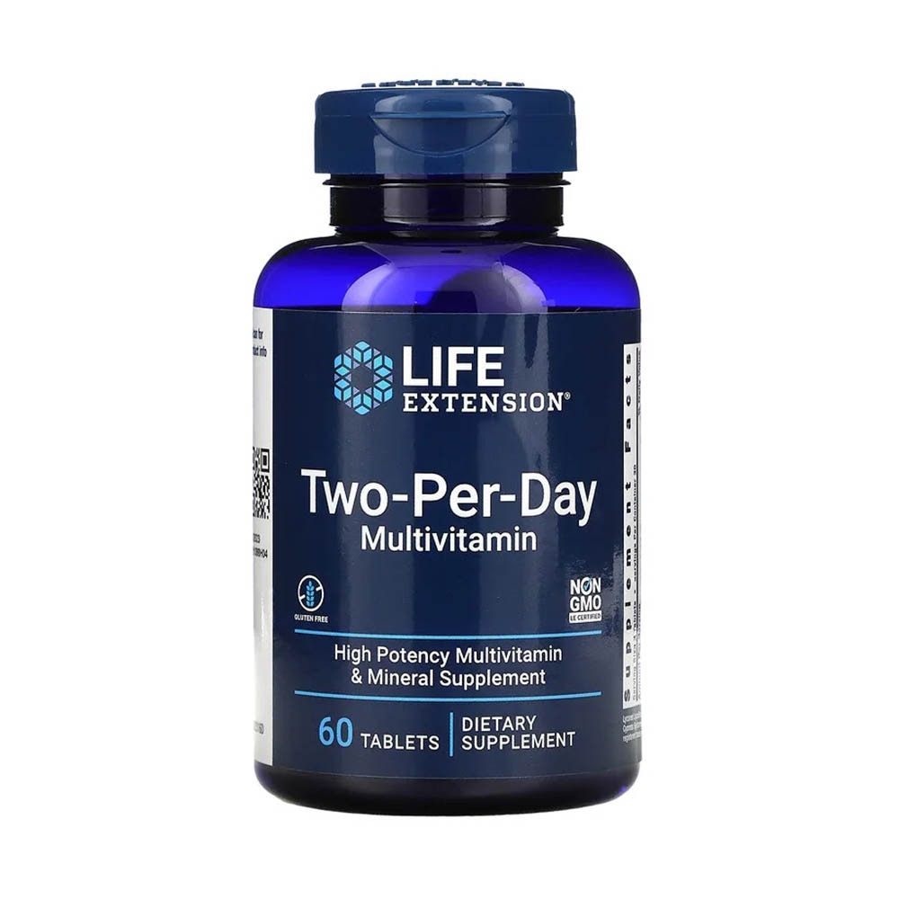 Two-Per-Day Multivitamin & Mineral, Life Extension, 120 capsule - eMAG.ro