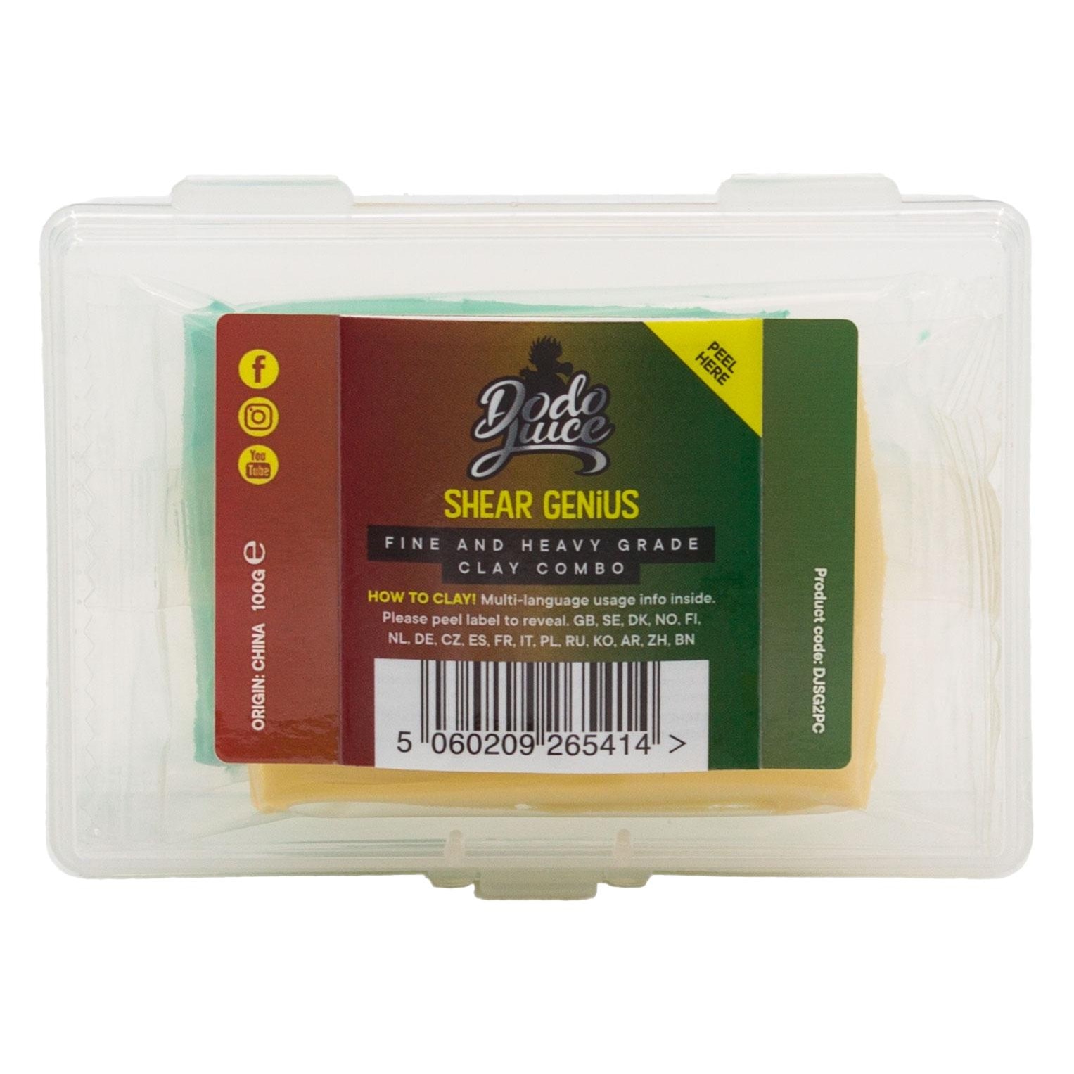 Argila, Dodo Juice, Shear Genius, Verde/Galben - eMAG.ro