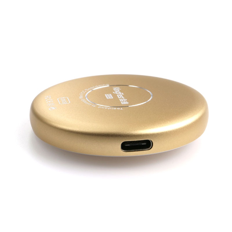 SSD Extern cu cablu date, Kingfast, 240 GB, rata transfer 550mb/s-400mb ...