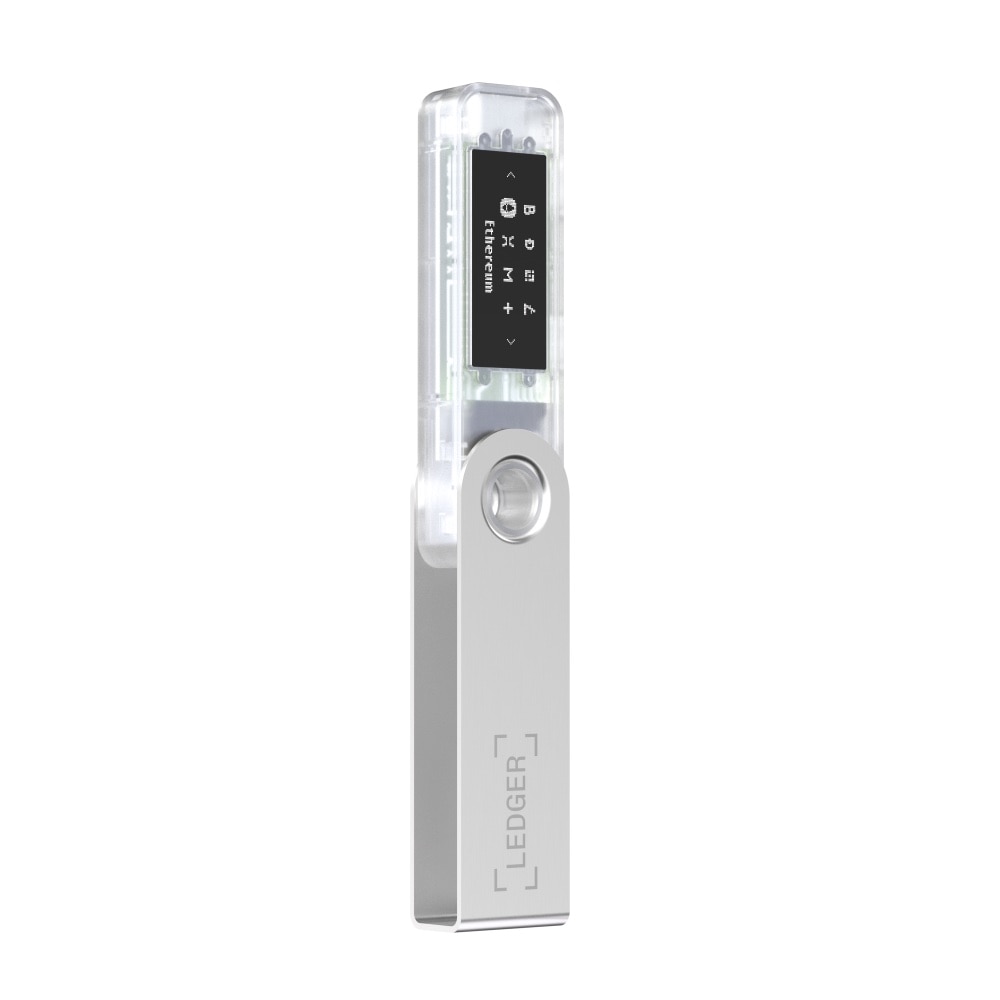 Ledger Nano S Plus elektronikus pénztárca kriptopénzekhez, Ice - eMAG.hu