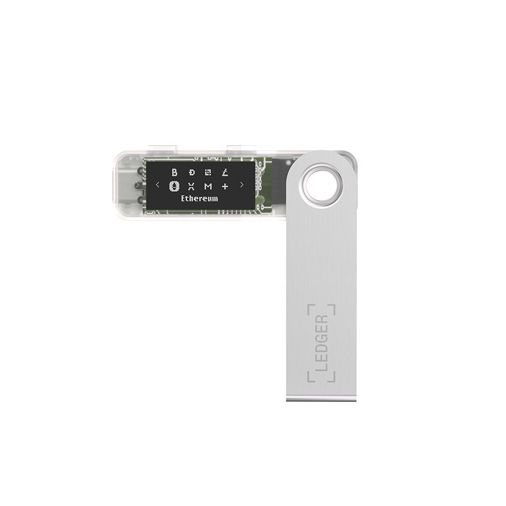 Portofel electronic Ledger Nano S Plus Crypto, pentru monede virtuale ...