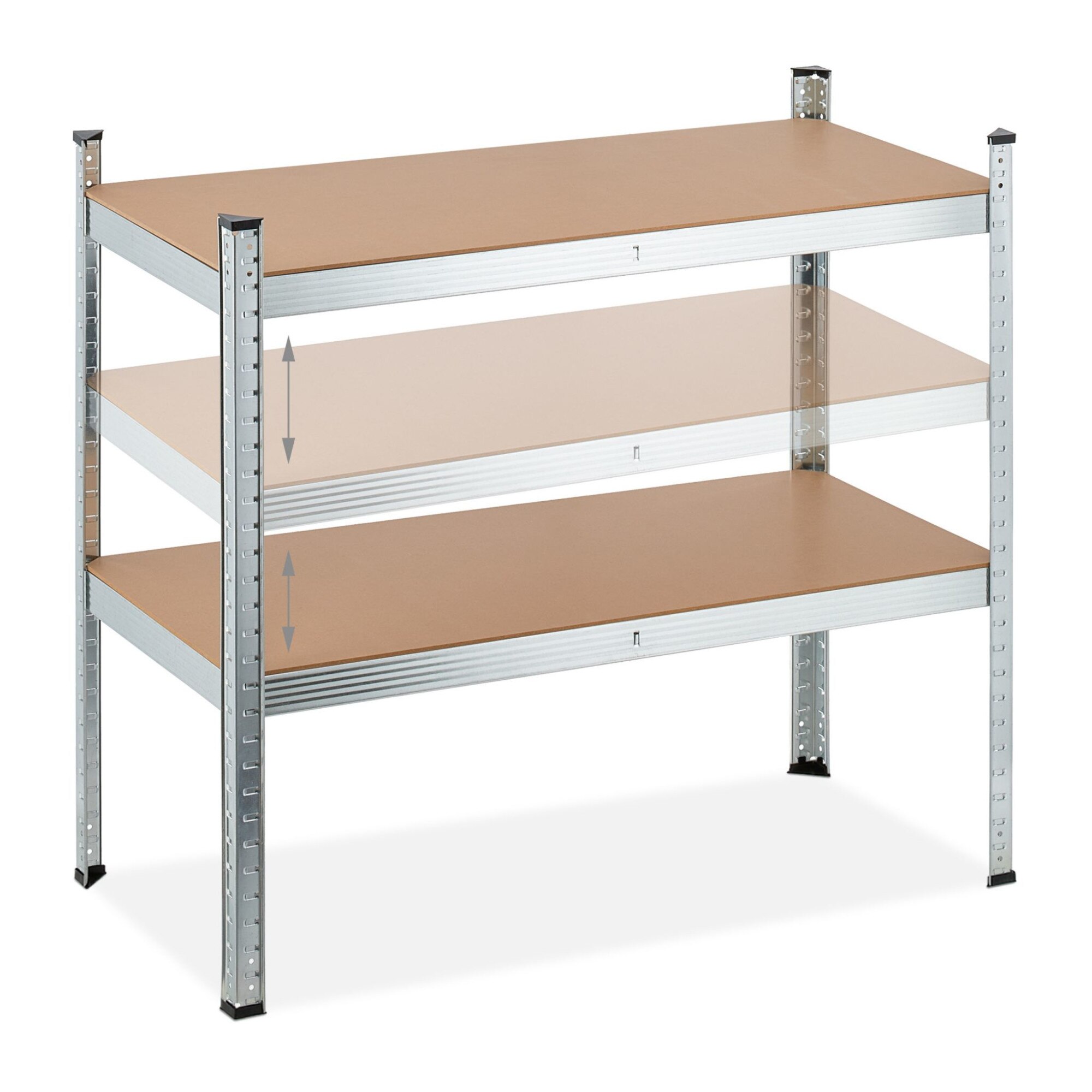 Raft metalic cu 5 polite, dimensiuni 180 x 100 x 50 cm, capacitate ...