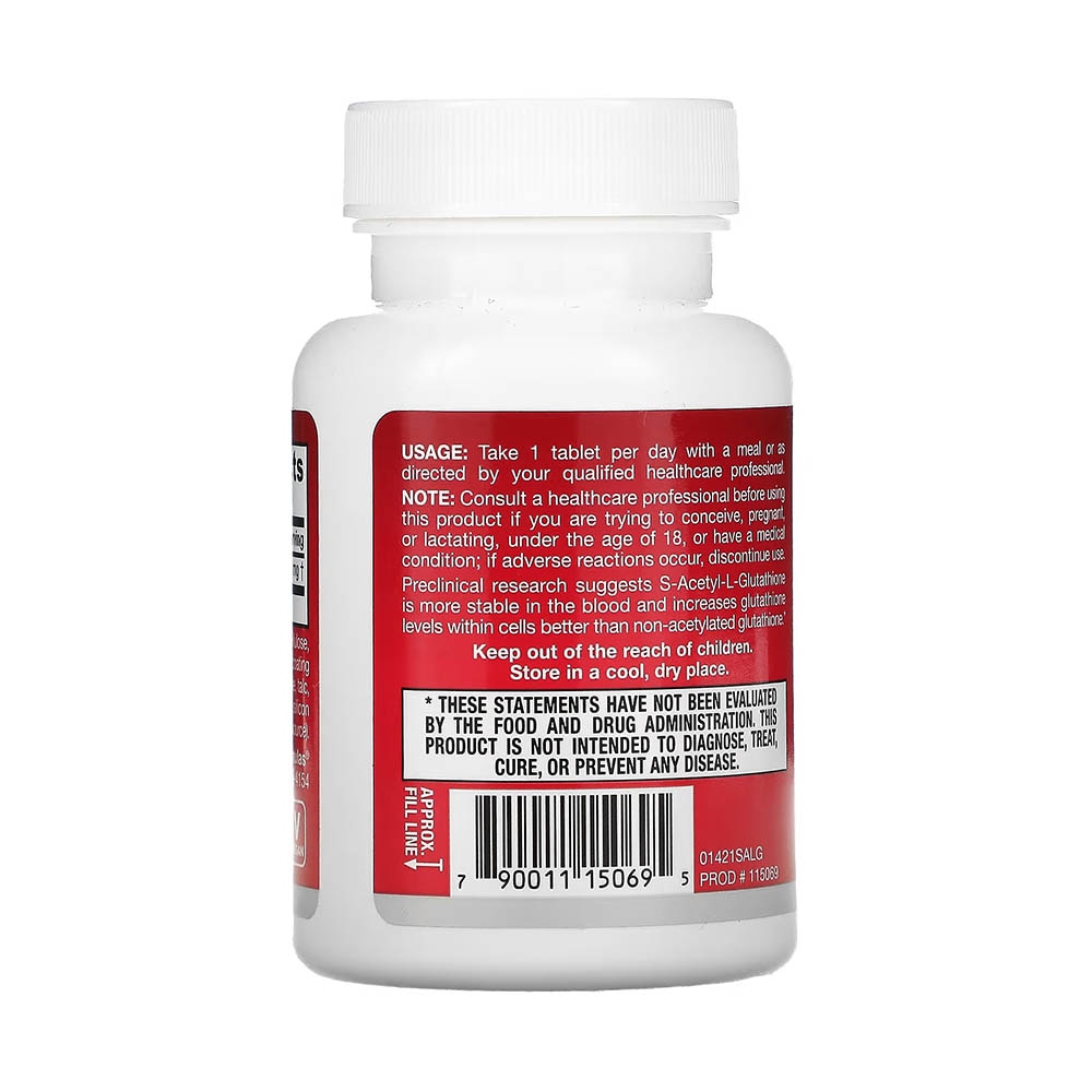 S-Acetyl L-Glutathione, 100 mg, Jarrow Formulas, 60 tablete - eMAG.ro