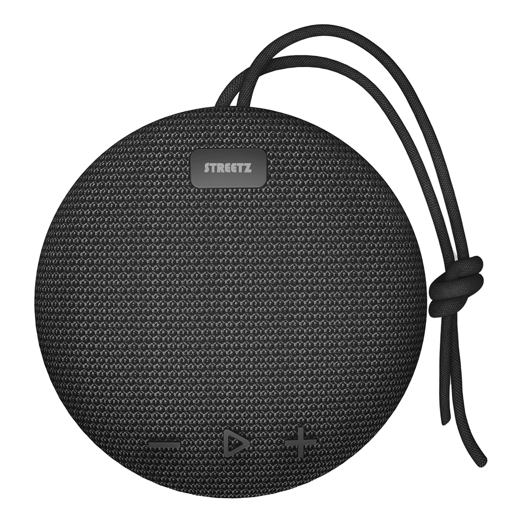 Boxa portabila waterproof STREETZ, TWS, IPX7, 5W, black - eMAG.ro