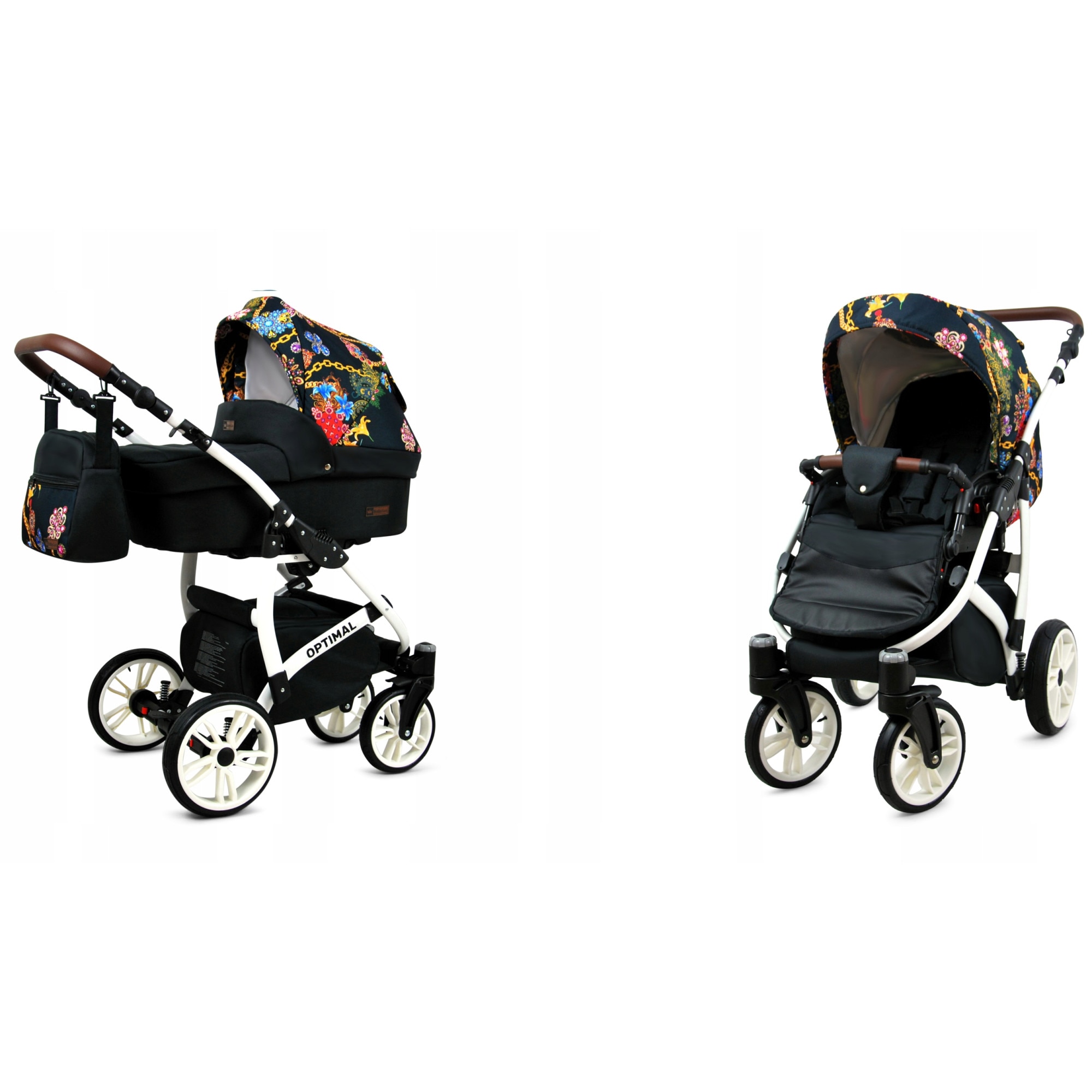 BabyLux Babakocsi 2 az 1-ben Optimal Aranylánc Megfordítható Mély ...