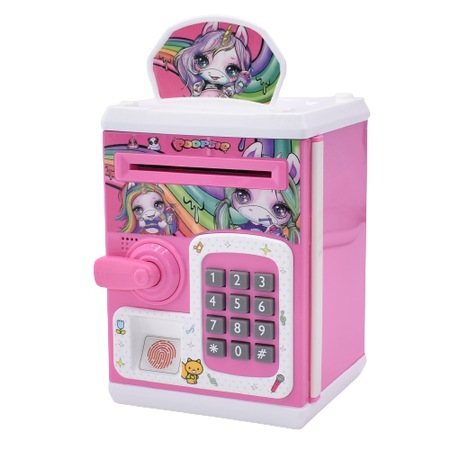 Pusculita interactiva electronica pentru copii Money Safe, cu cifru si ...