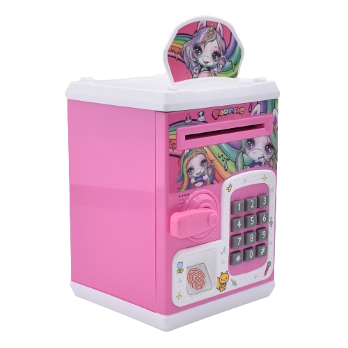 Pusculita interactiva electronica pentru copii Money Safe, cu cifru si ...