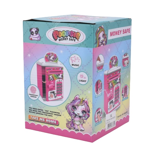Pusculita interactiva electronica pentru copii Money Safe, cu cifru si ...