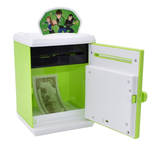 Pusculita electronica interactiva pentru copii Money Safe, cu cifru si ...