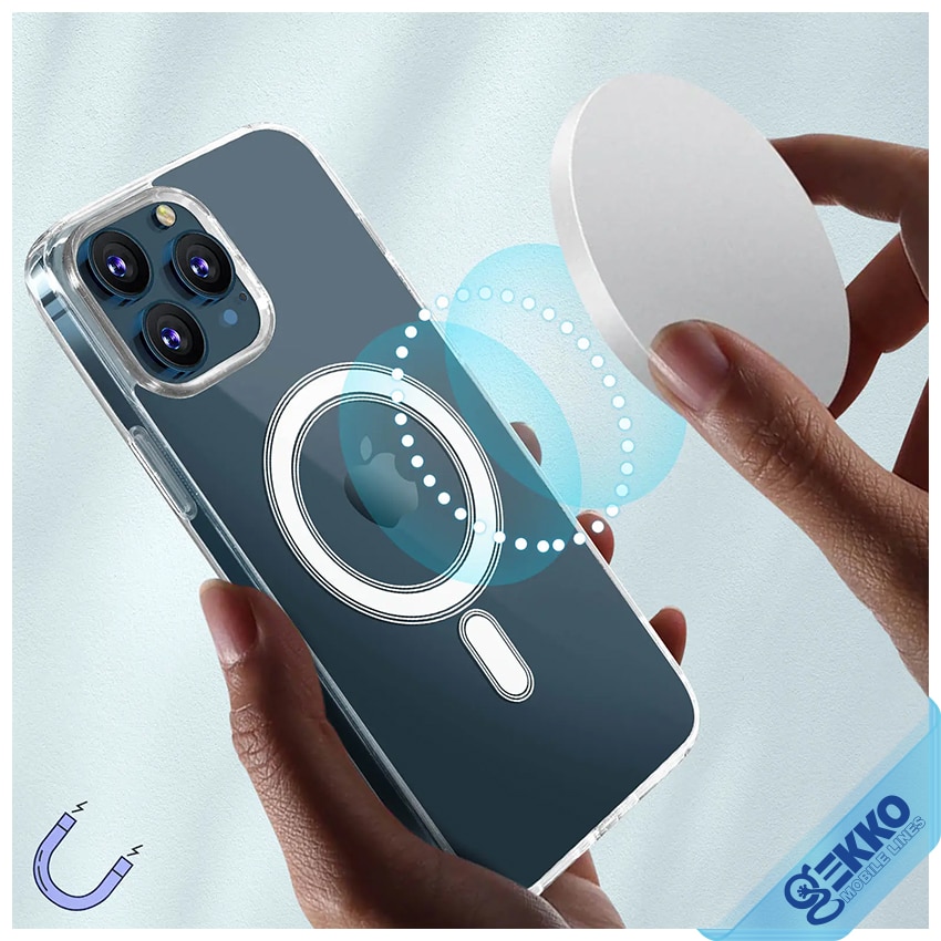 Калъф за iPhone 12 Pro, MagSafe Compatible, противоударен, подсилени ...