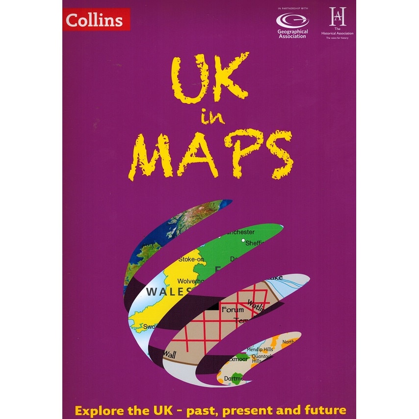 Atlas primar Regatul Unit in harti, Collins, Stephen Scoffham - eMAG.ro