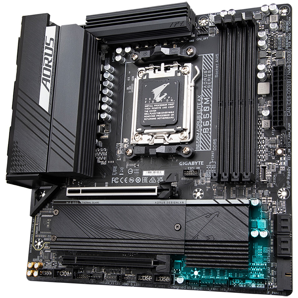 Дънна платка GIGABYTE B650M AORUS ELITE AX - eMAG.bg