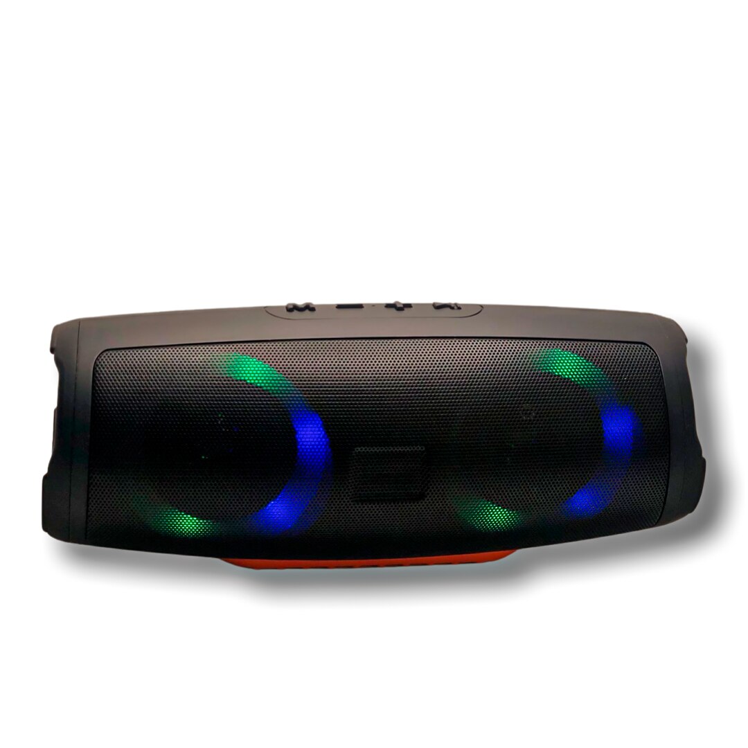 Boxa portabila Led, Waterproof Bluetooth, USB, Speaker, 5h, Negru - eMAG.ro