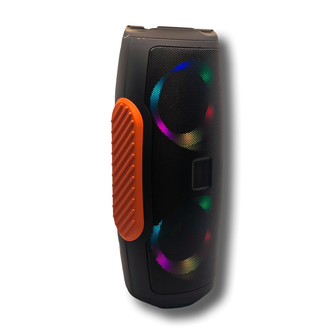 Boxa portabila Led, Waterproof Bluetooth, USB, Speaker, 5h, Negru - eMAG.ro
