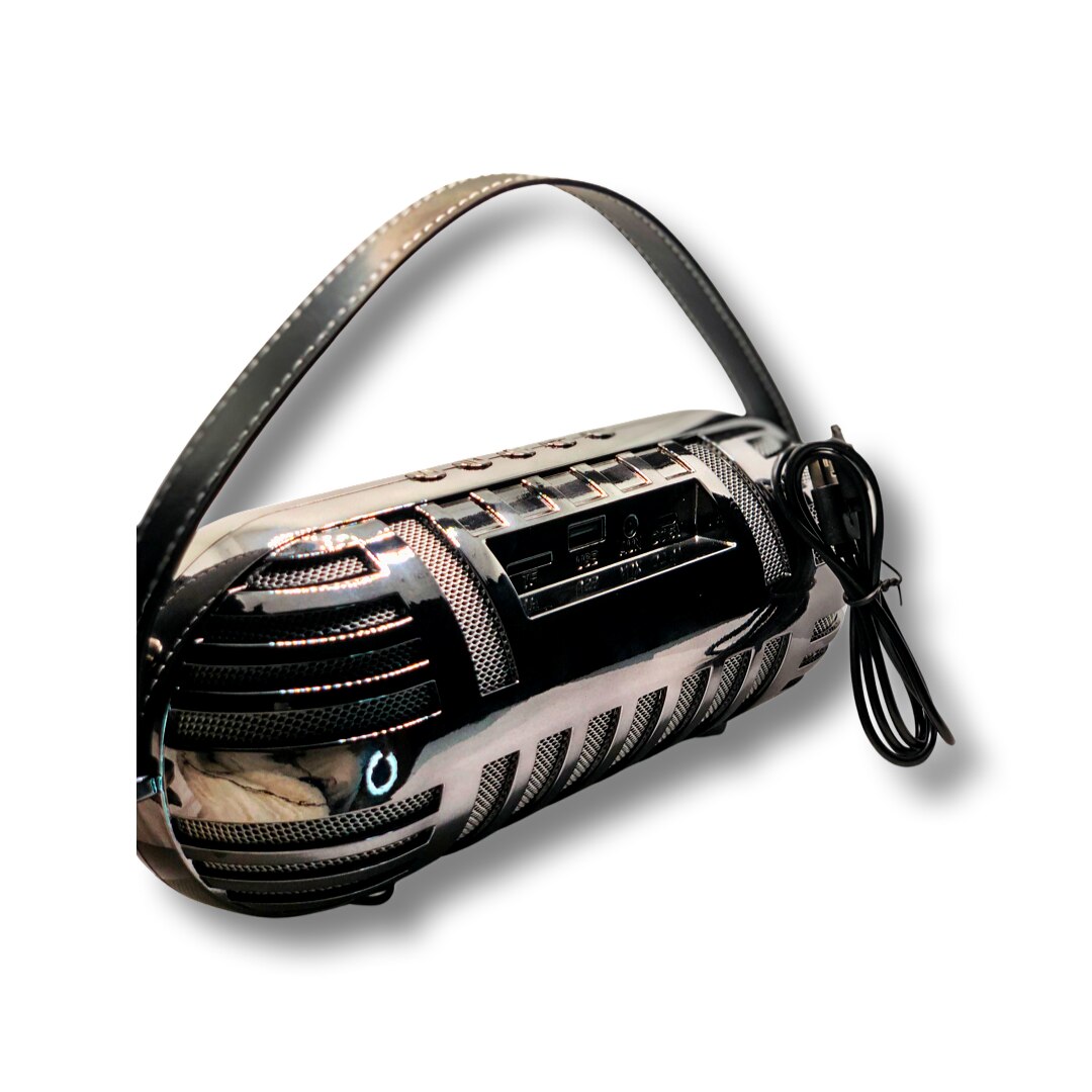 Boxa Portabila Booms Bass cu Bluetooth, Mp3, FM, Radio, TF/USB, 5W ...