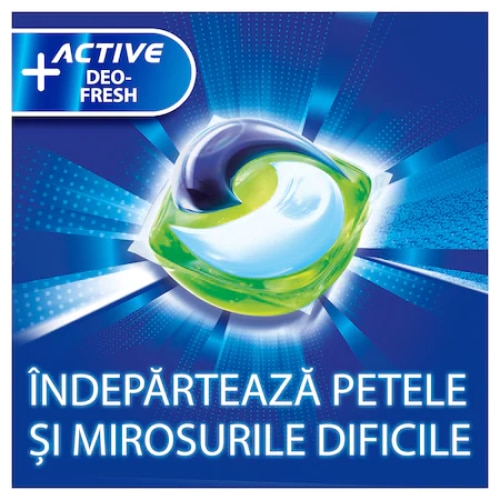 Mosókapszula, Ariel All in One PODS Plus Active Deo Fresh ...