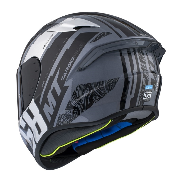 Casca integrala moto/touring MT Targo Pro Welcome gri lucios, S 55-56cm ...