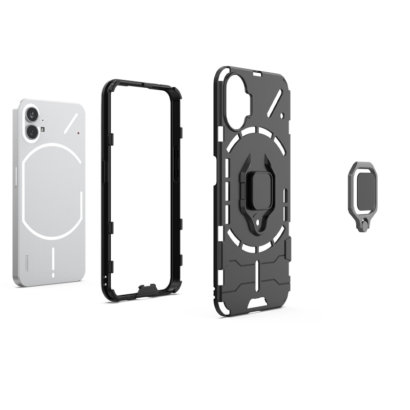 Optim Solution Case for Nothing Phone 1, Army Shield Protection, Hibrid ...