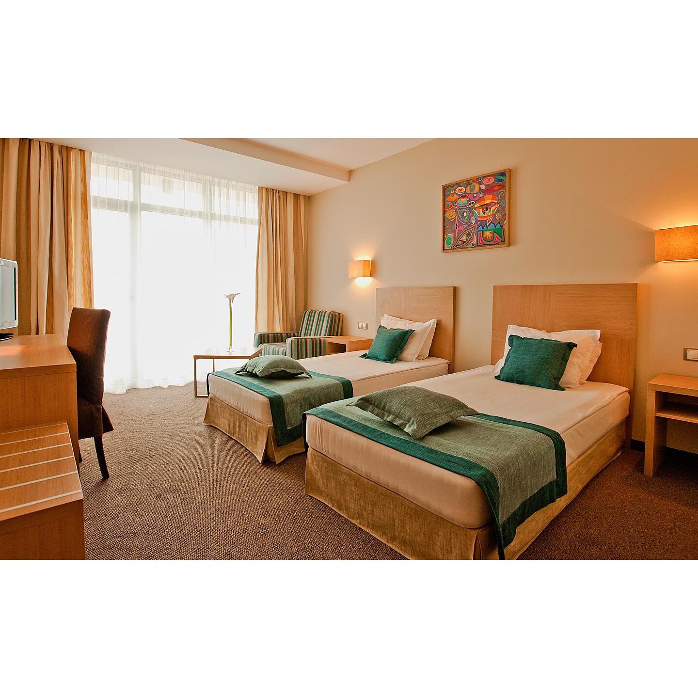 Camera dubla standard cu vedere la mare, Azalia Hotel Balneo & SPA, 4 ...