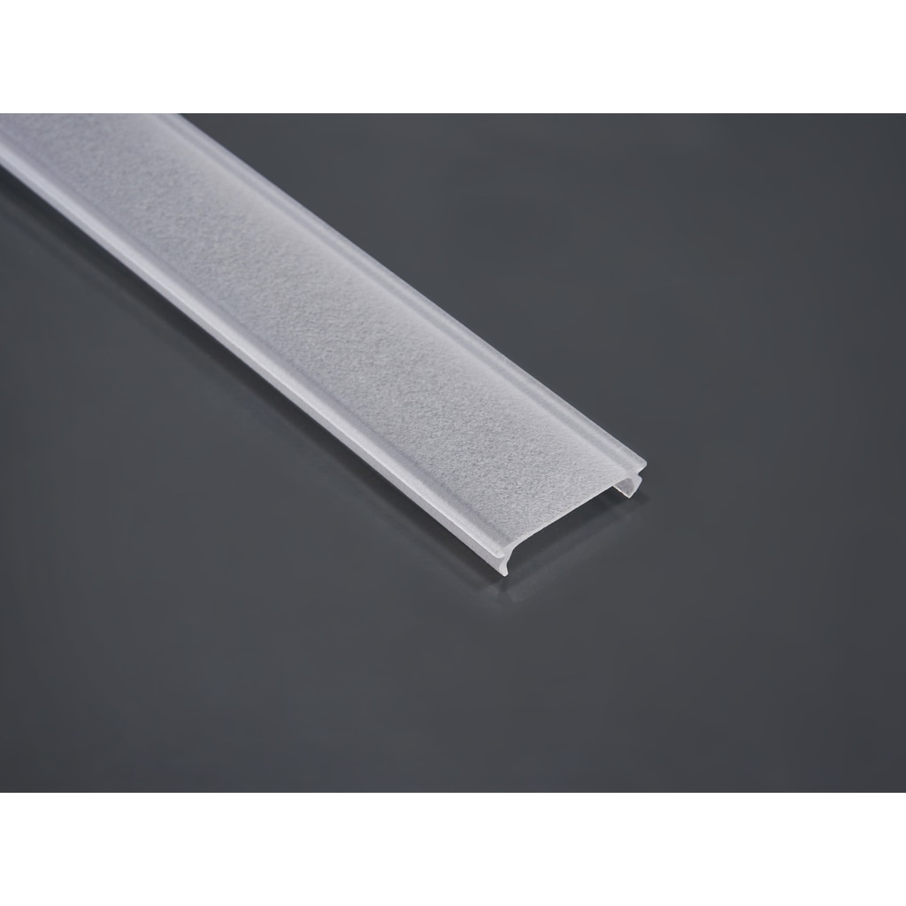 Difuzor pentru profil LED Lumines, PMMA, 1m, Transparent - eMAG.ro