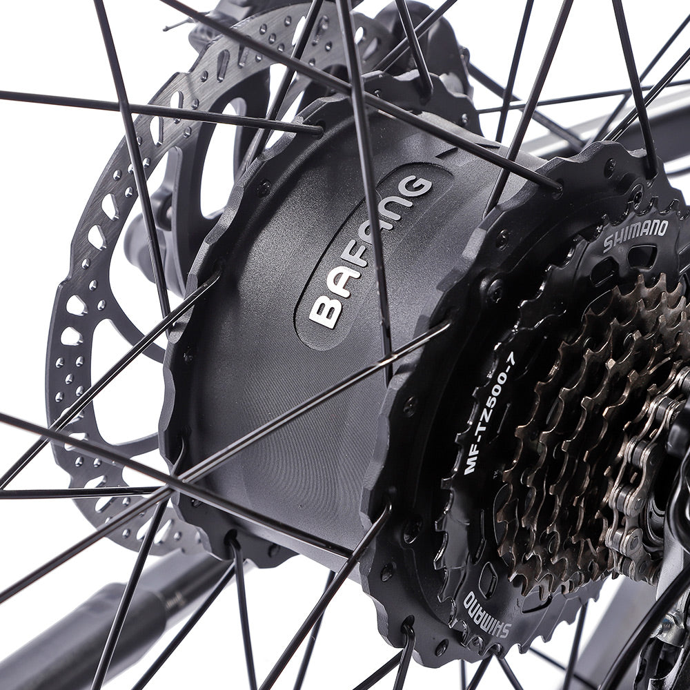 Електрически велосипед FAT BIKE ROBIN, Jobobike, Алуминий, 7 скорости ...