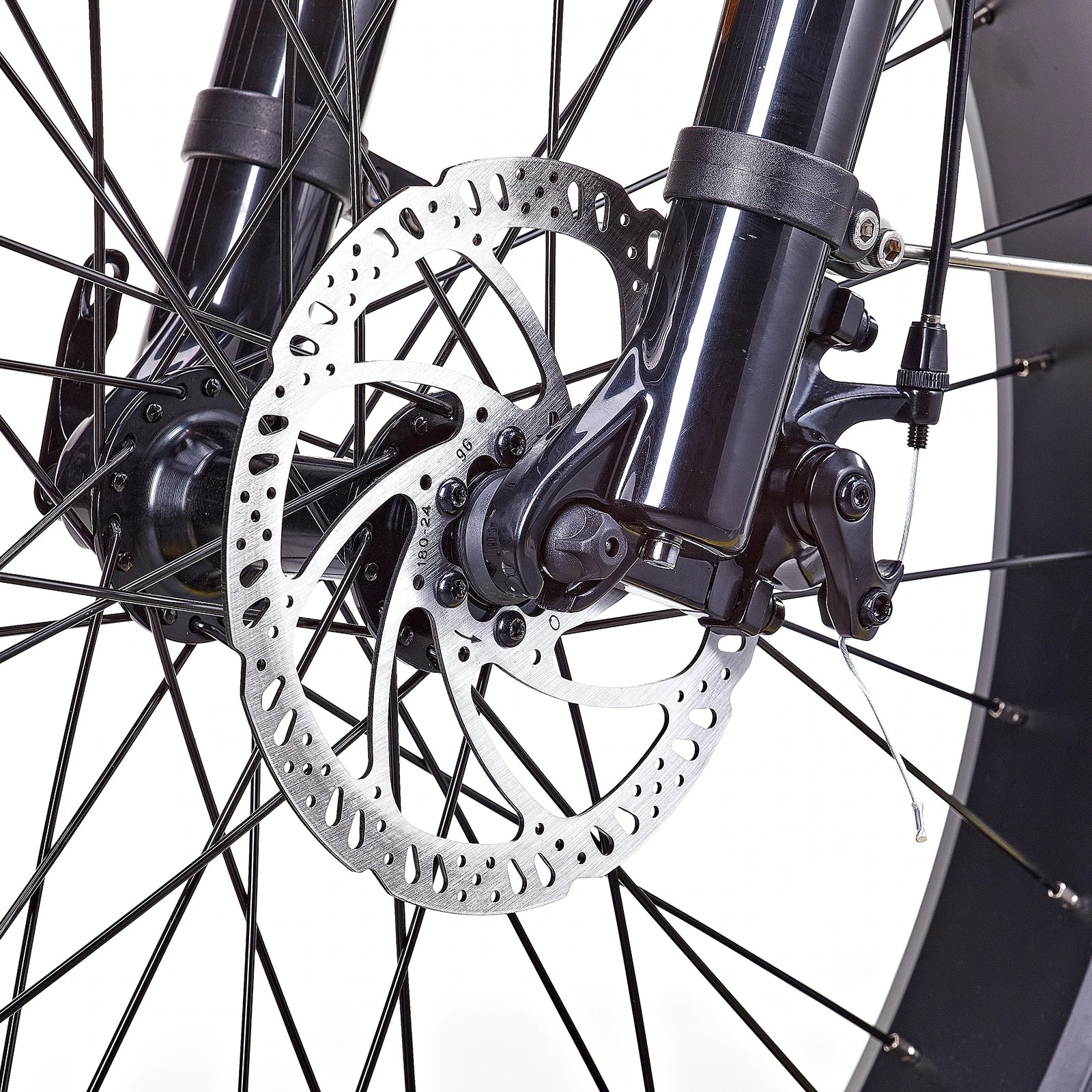 Електрически велосипед FAT BIKE ROBIN, Jobobike, Алуминий, 7 скорости ...