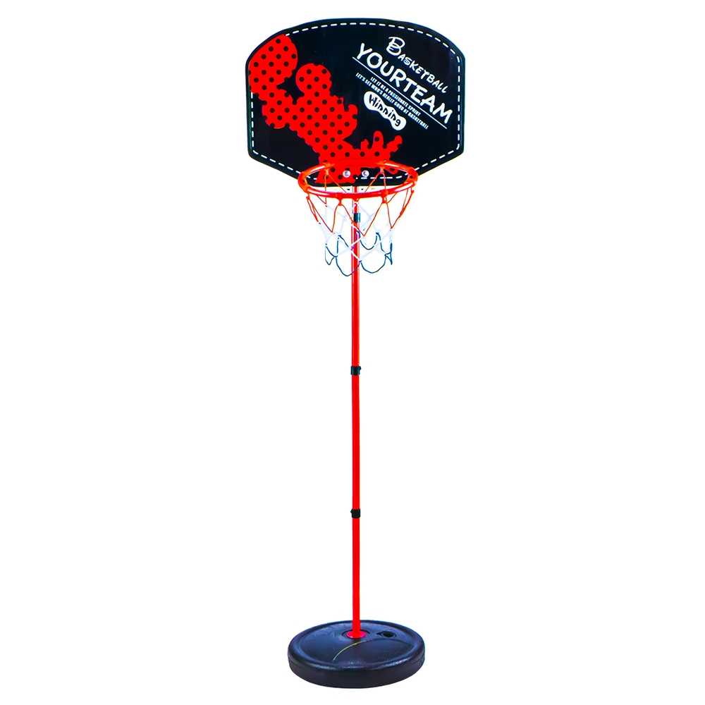 Cos de baschet cu suport, realizat din metal, pentru copii, 151,3 x 40 ...