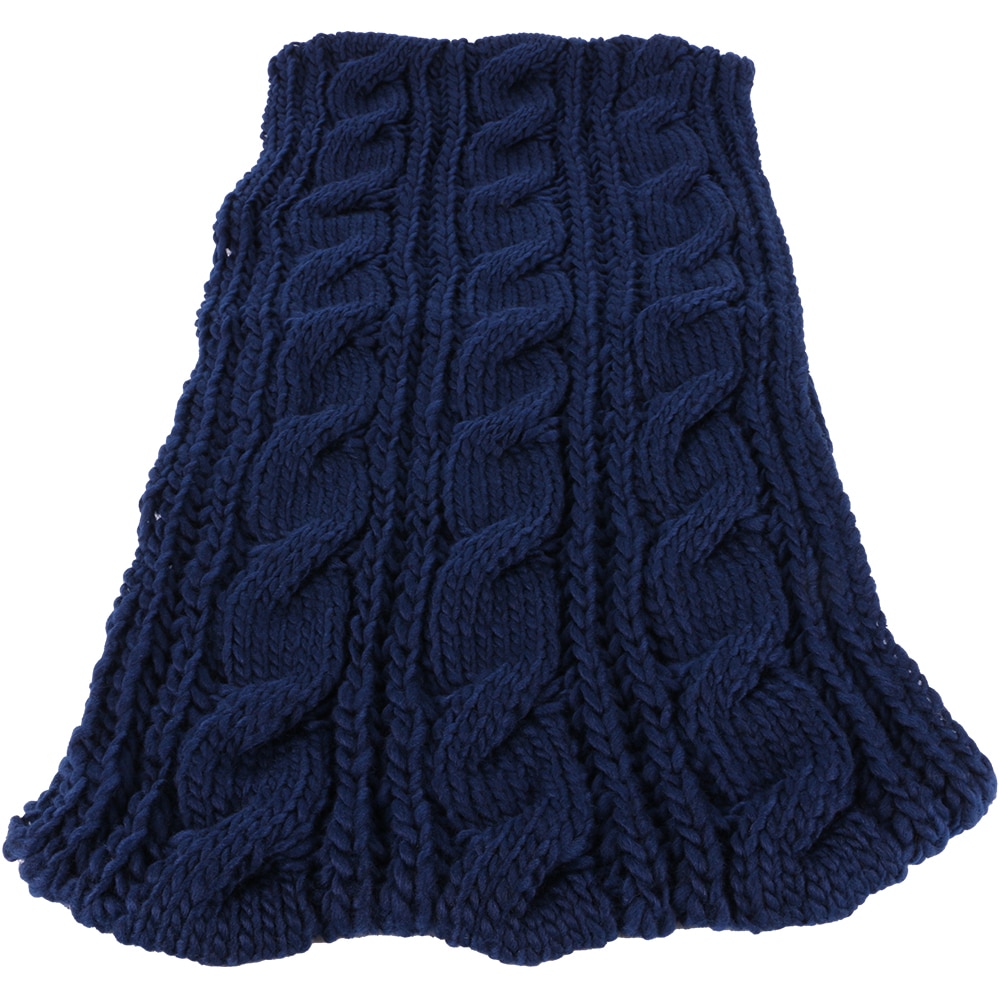 Fular circular unisex, tricotat, model infinit, B087-77 Albastru - eMAG.ro