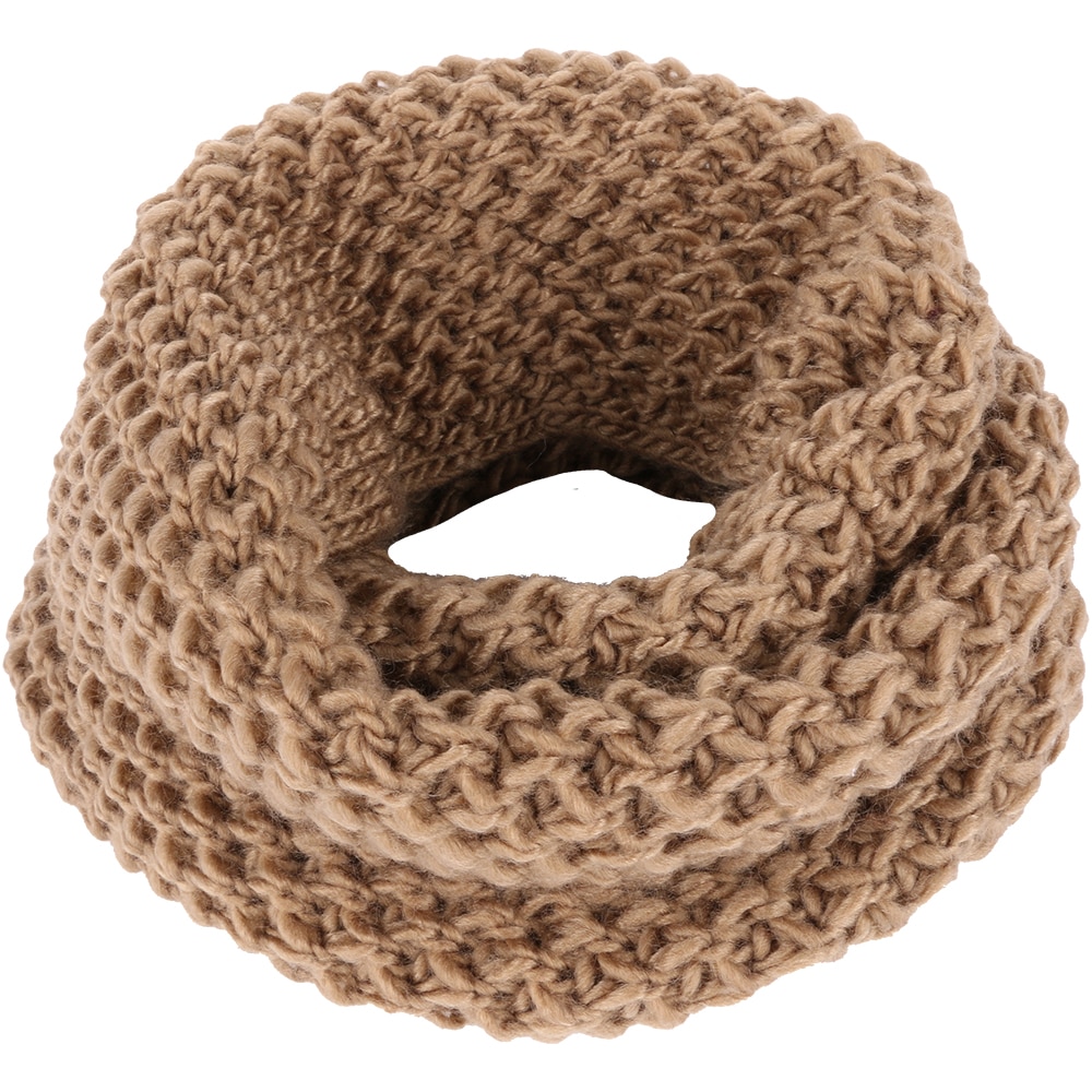 Fular circular unisex, tricotat, model tunel, B089-88 Maro - eMAG.ro