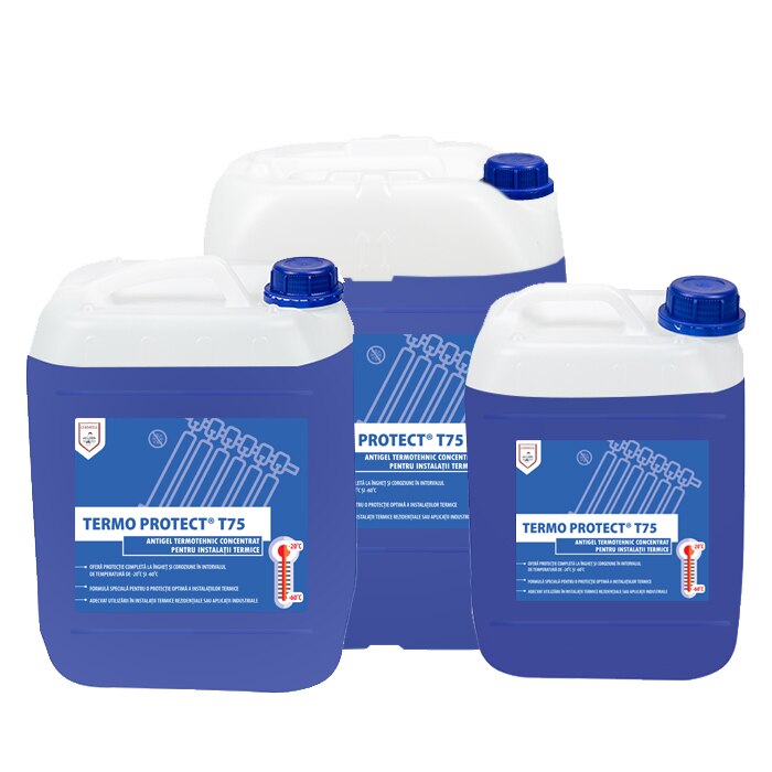 Antigel concentrat pentru instalatii termice pentru -60 grade C, Termo ...