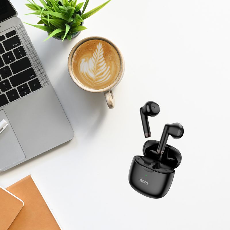 Casti Bluetooth HOCO Scout TWS ES56, negru - eMAG.ro