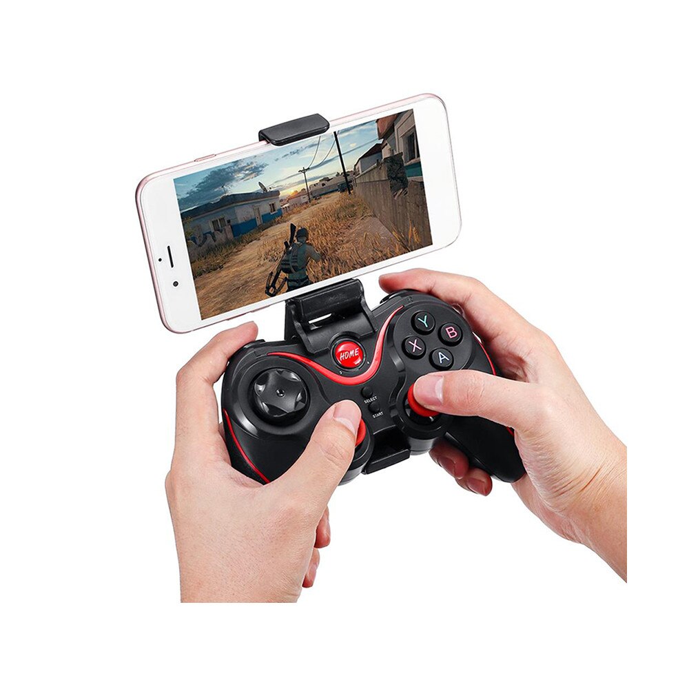 Controller Bluetooth/USB pentru telefon Android/iOS, Zola®, 11x15 cm ...