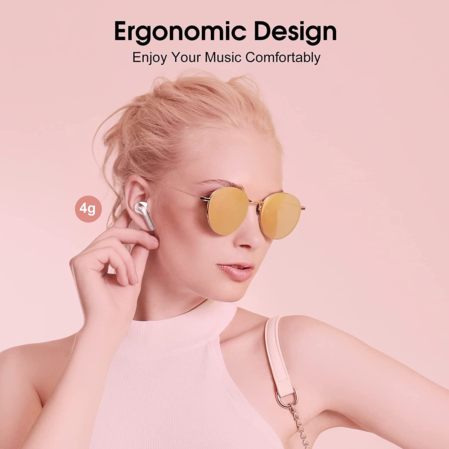 Casti True Wireless ViBE™ MOOD-X08 Active Noise Cancelling, Bluetooth 5 ...