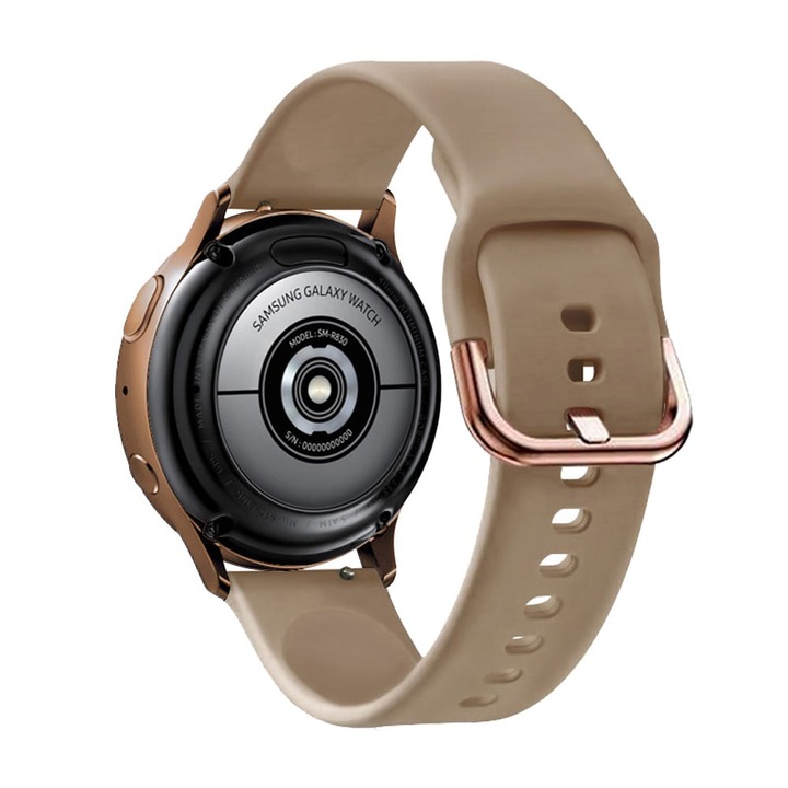 Curea Silicon Muller TM. Quick Release, Smooth, 20mm, compatibila cu ...