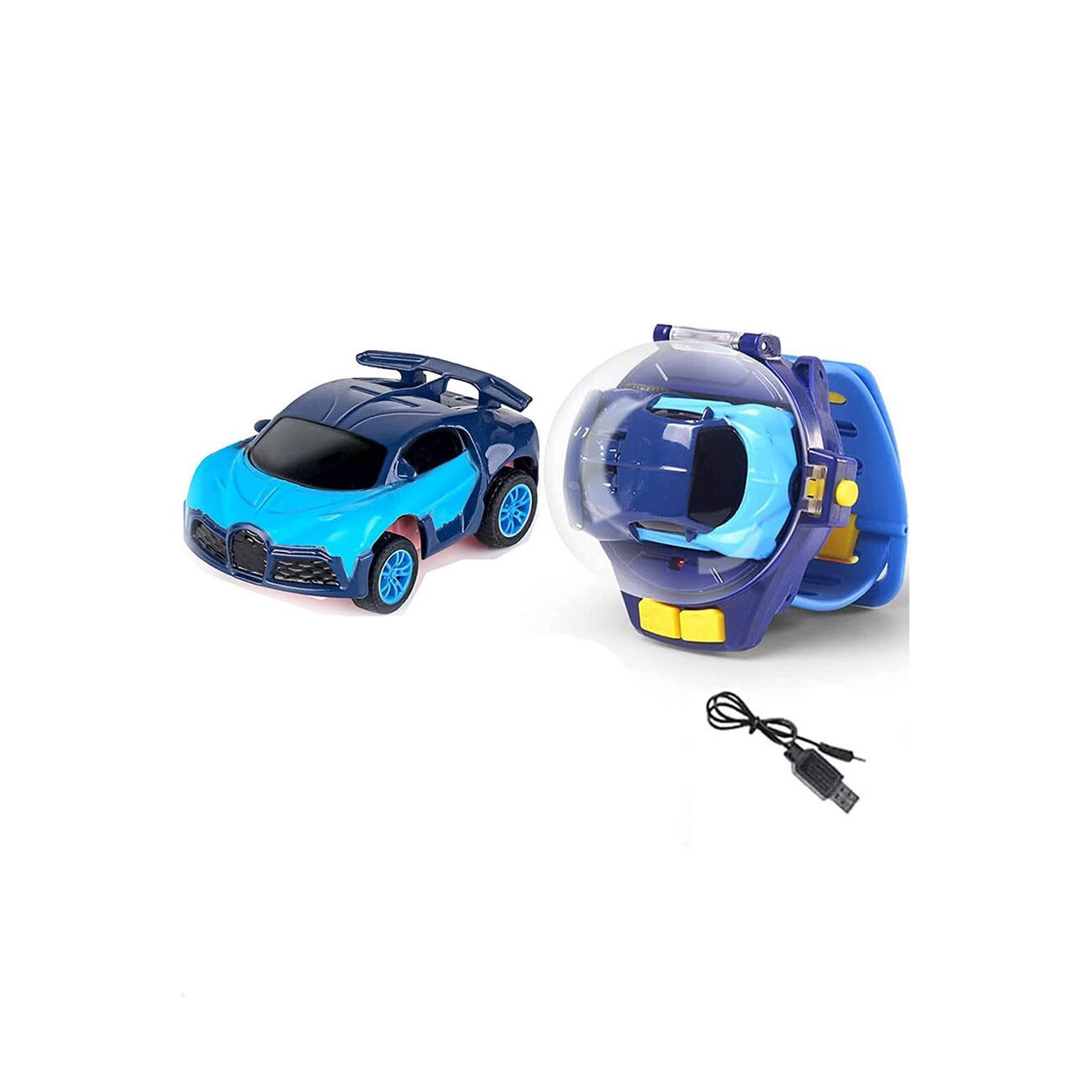 Set Masinuta de jucarie Mini Ride WatchMe, cu telecomanda ceas, USB ...