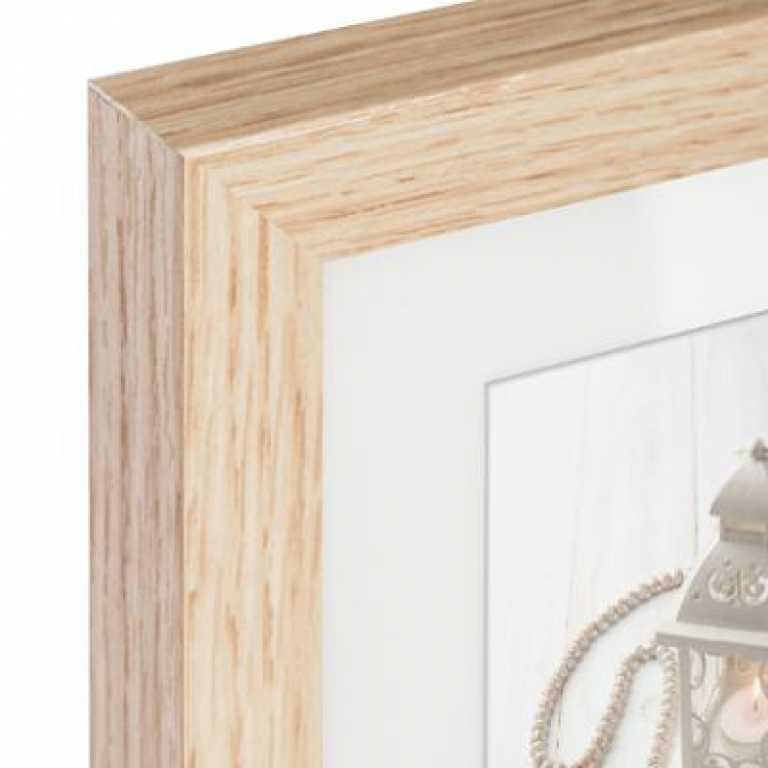 Set de 5 rame foto lemn natural - eMAG.ro