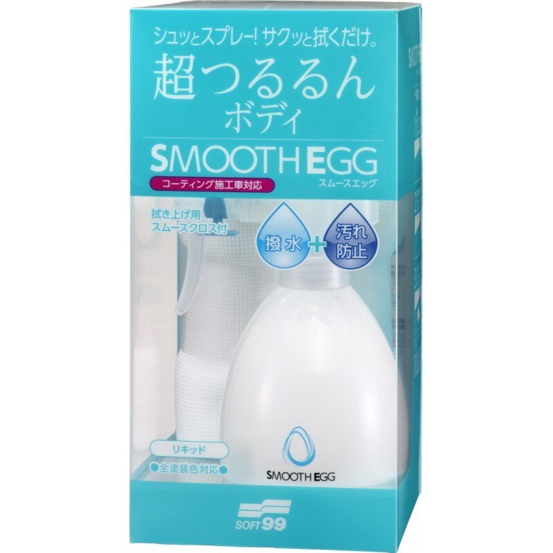 Kit detalier rapid, Soft99, Smooth Egg Liquid, 250ml - eMAG.ro