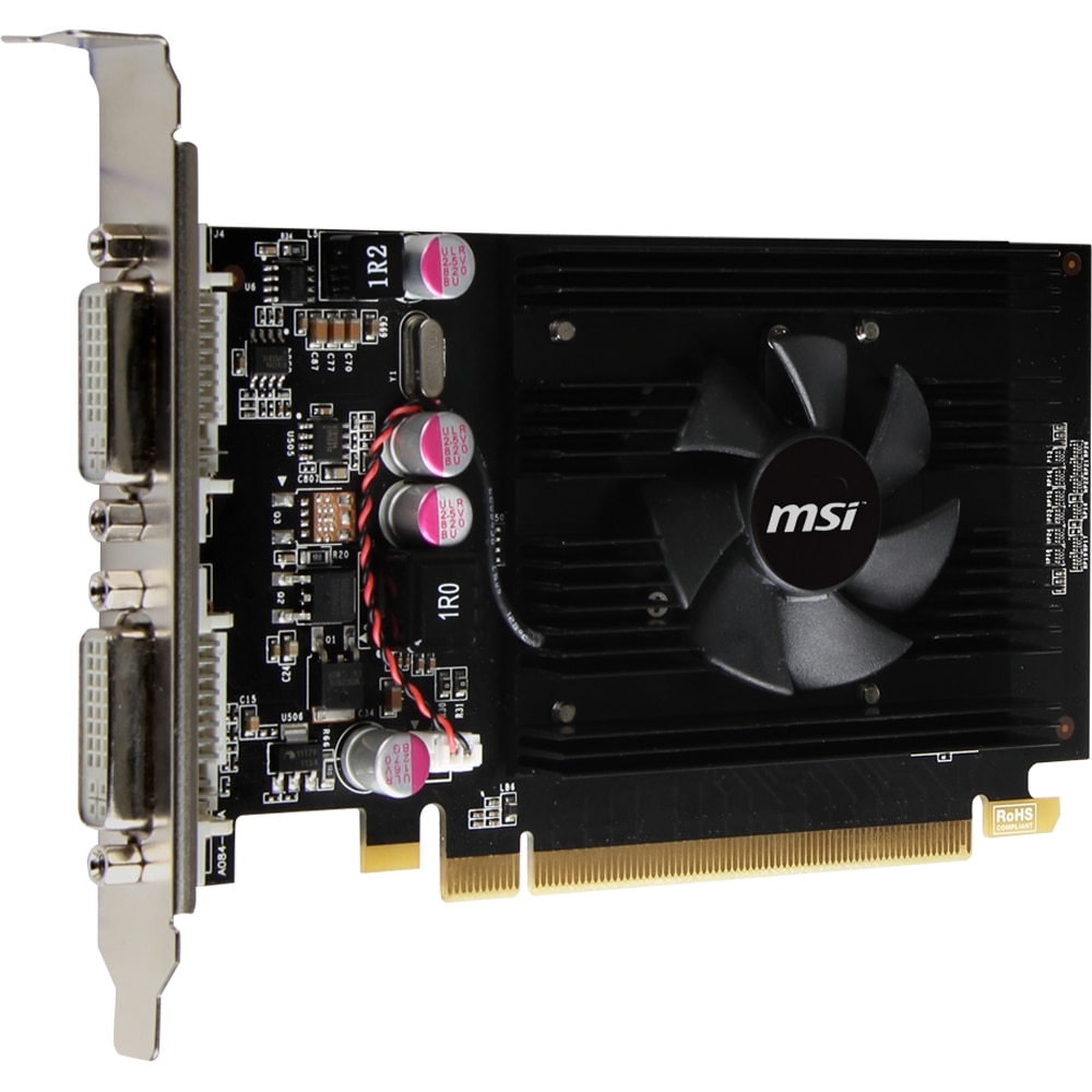 Placa video MSI NVIDIA GeForce 210, 1024MB, GDDR148, 64bit, HDMI, DVI, VGA - eMAG.ro