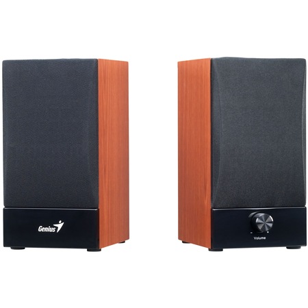 Boxe 2.0 Genius SP-HF360B, 10W RMS, Wood - eMAG.ro