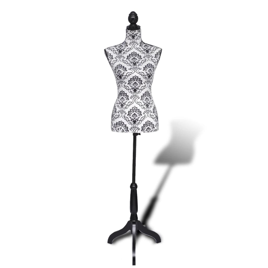 Manechin bust pentru dame, alb si negru, Modern, decorare si prezentare ...